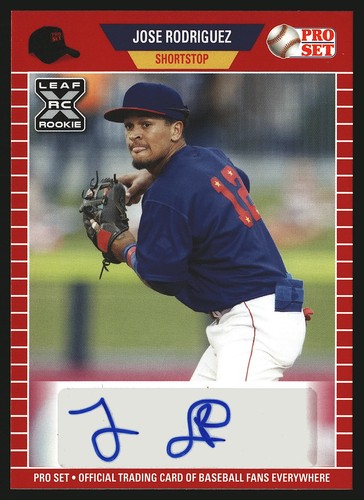 2021 Pro Set Jose Rodriguez #PS-JR4 Autographs AU | eBay