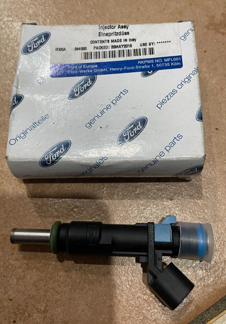 Ford 2018 On Fiesta Escape Puma Low Pressure Fuel Injector HX7Z9F593B ...