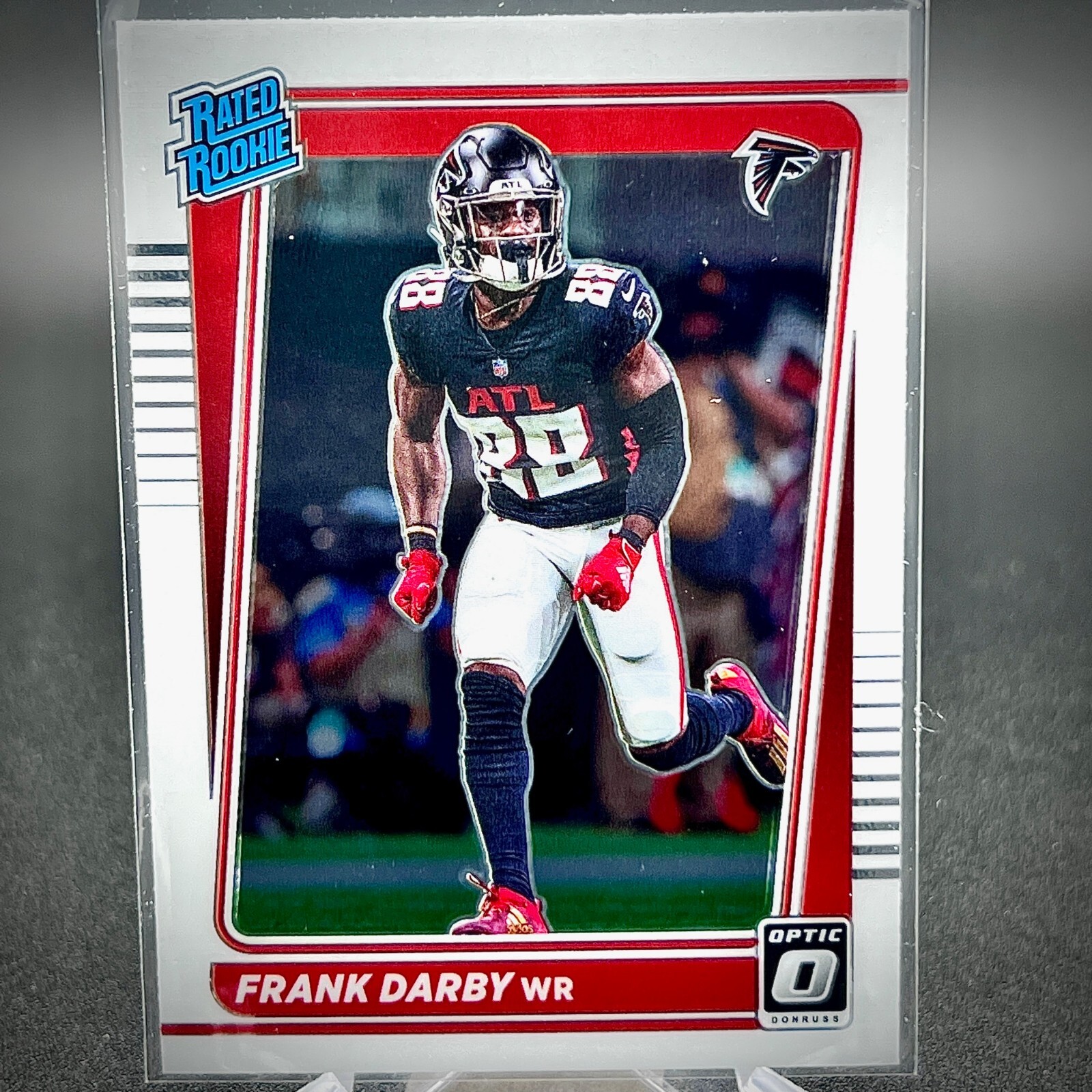 Frank Darby 2021 Donruss Optic Base Rated Rookie Card No. 290 Atlanta ...