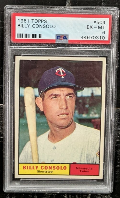 1961 Topps - #504 Billy Consolo for sale online | eBay