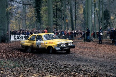 Hans Peter Herrmann Konrad Schmidt Opel Ascona RAC Rally November - Old ...