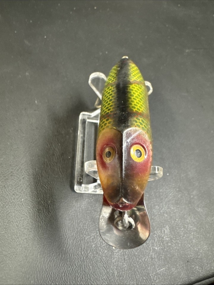 Vintage Heddon River Runt Spook Perch Color Fishing Lure | eBay
