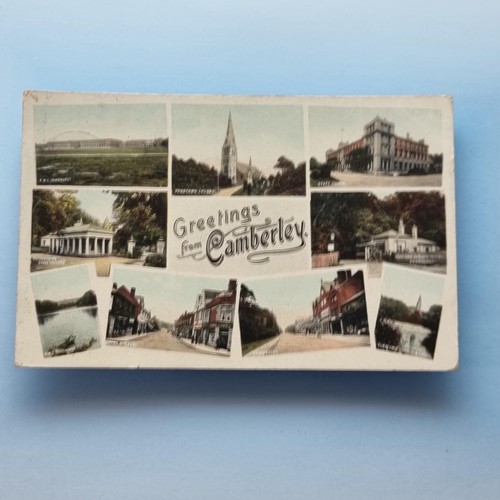 Camberley Postcard 1915 Surrey Sandhurst Military College & View | eBay UK