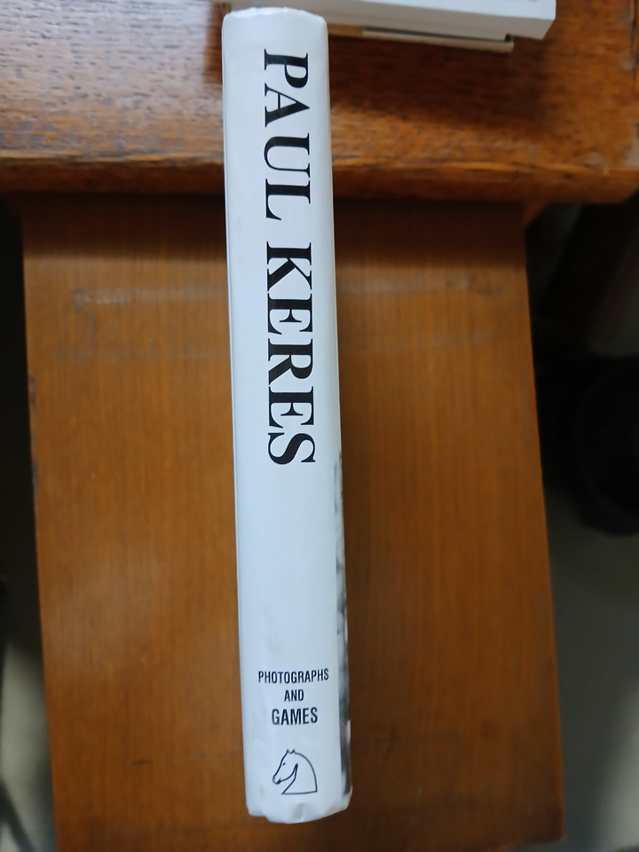 Paul Keres Photographs and Game HC chess match games algebraic eco ...