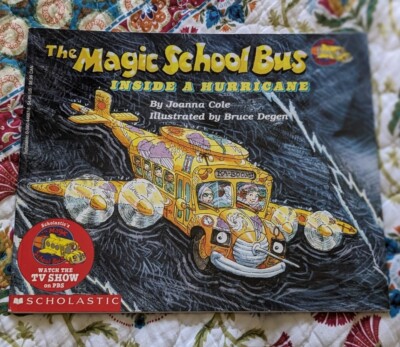 The Magic School Bus Inside a Hurricane by Joanna Cole (Paperback 1995 ...