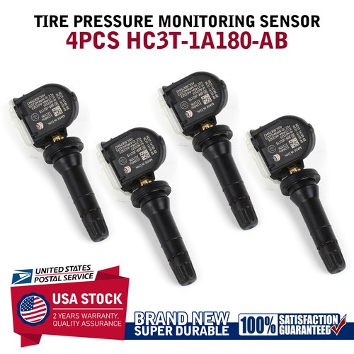 4x New Tire Pressure Sensor TPMS For F-250/ F-350/ F-450/ F-550 Super ...