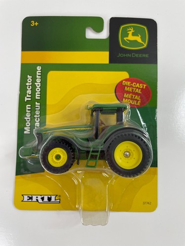 ERTL John Deere Modern Tractor 1/64 Scale New in Packaging 37742 Die ...