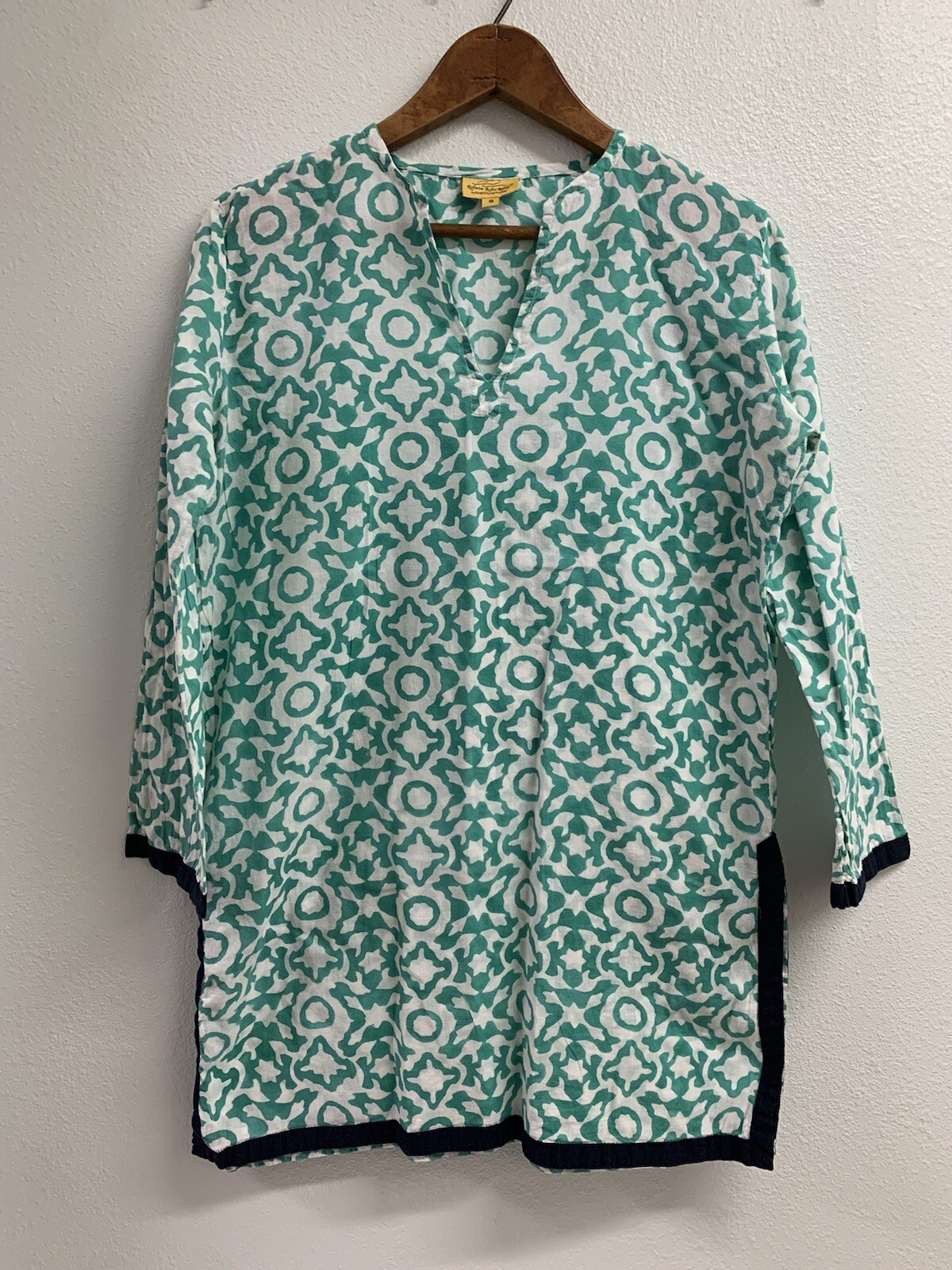 ROBERTA ROLLER RABBIT SHIRT WOMENS S TUNIC BEACH COVE… - Gem