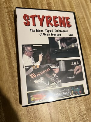 MODEL RAILROAD Train DVD STYRENE TIPS & TECHNIQUES Of Dean FREYTAG ...