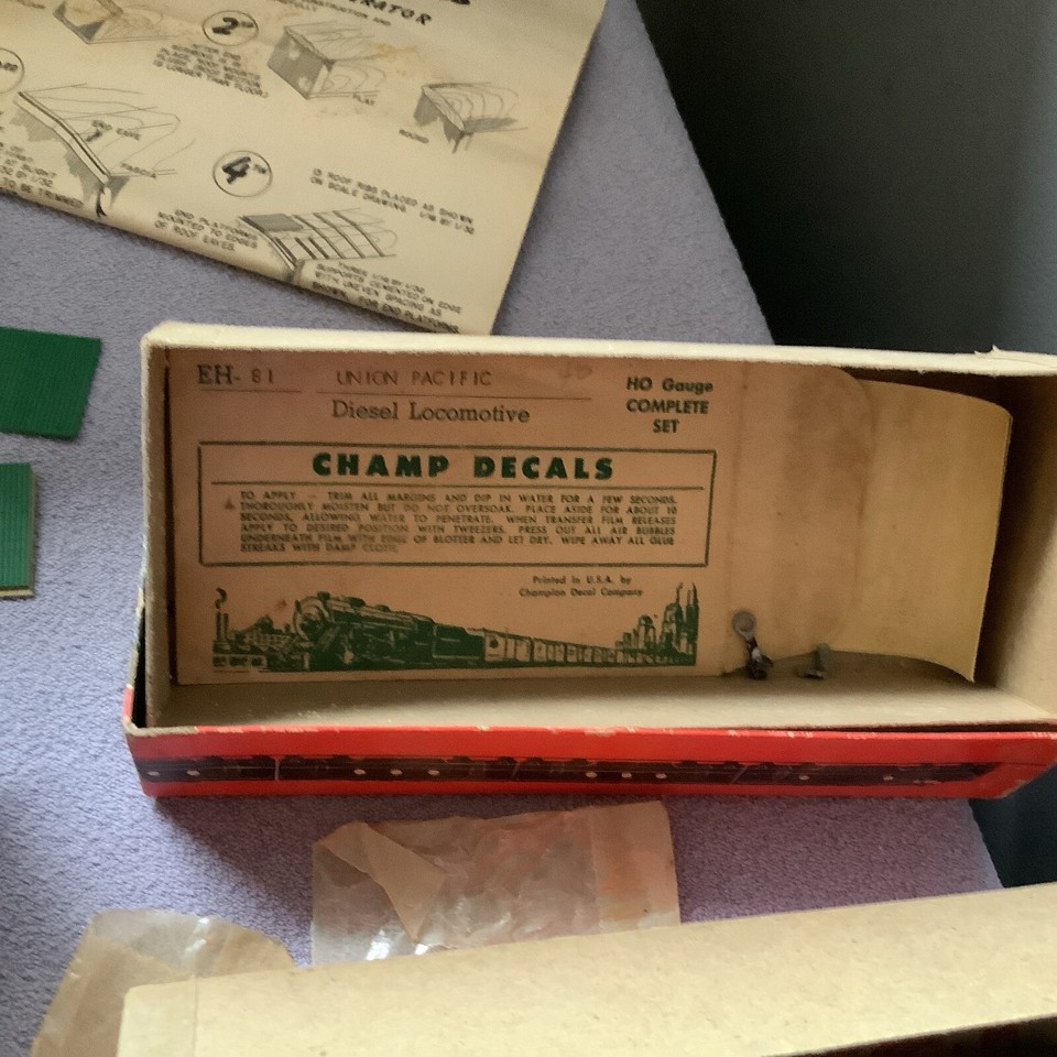 Vintage Globe Main Line Model Train Kits With Boxes Parts Only | eBay
