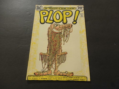 Plop #2 Dec 1973 Bronze Age DC Comics Uncirculated Basil Wolverton ID ...