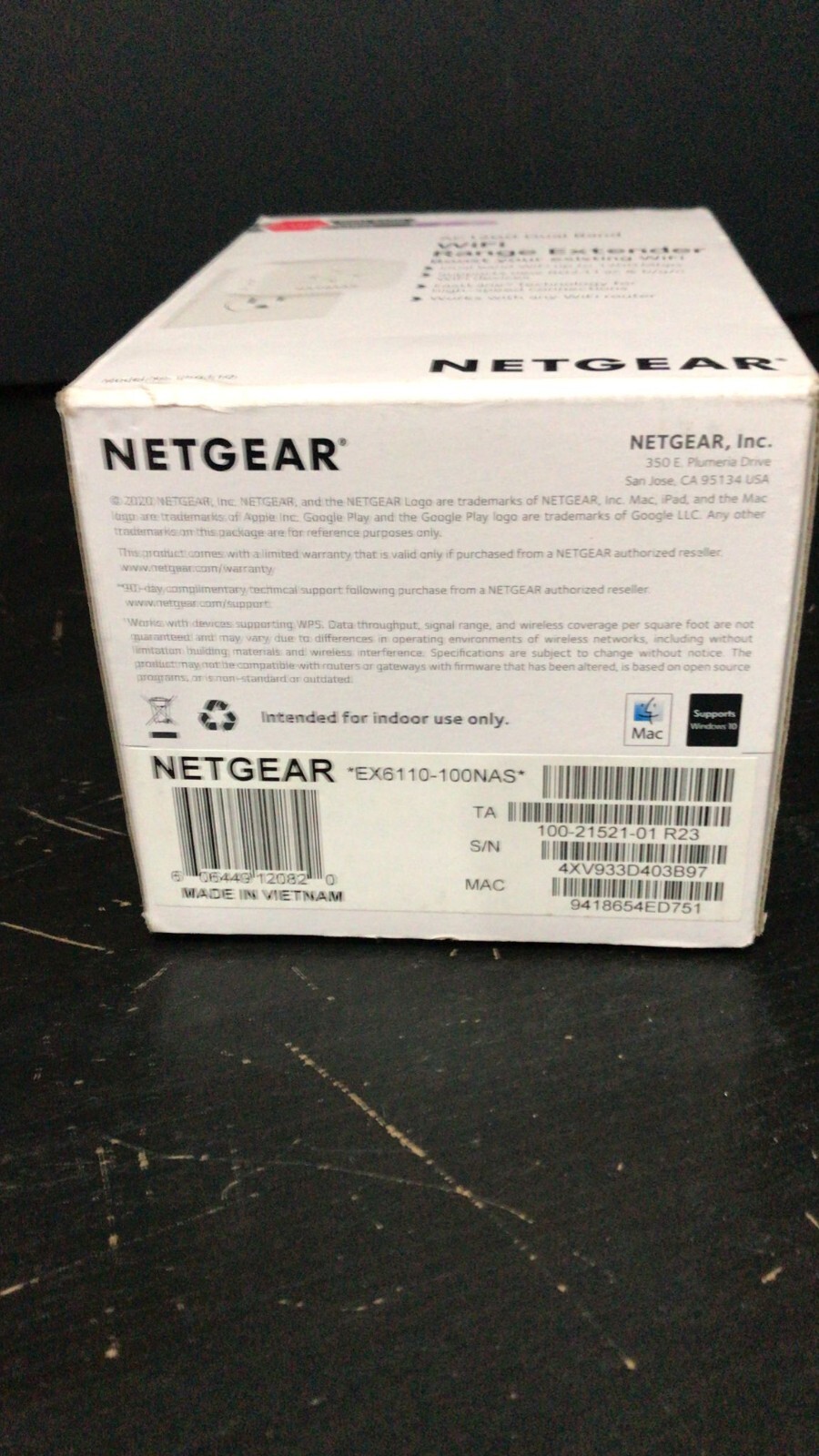 NETGEAR AC1200 WiFi Range Extender - White for sale online | eBay