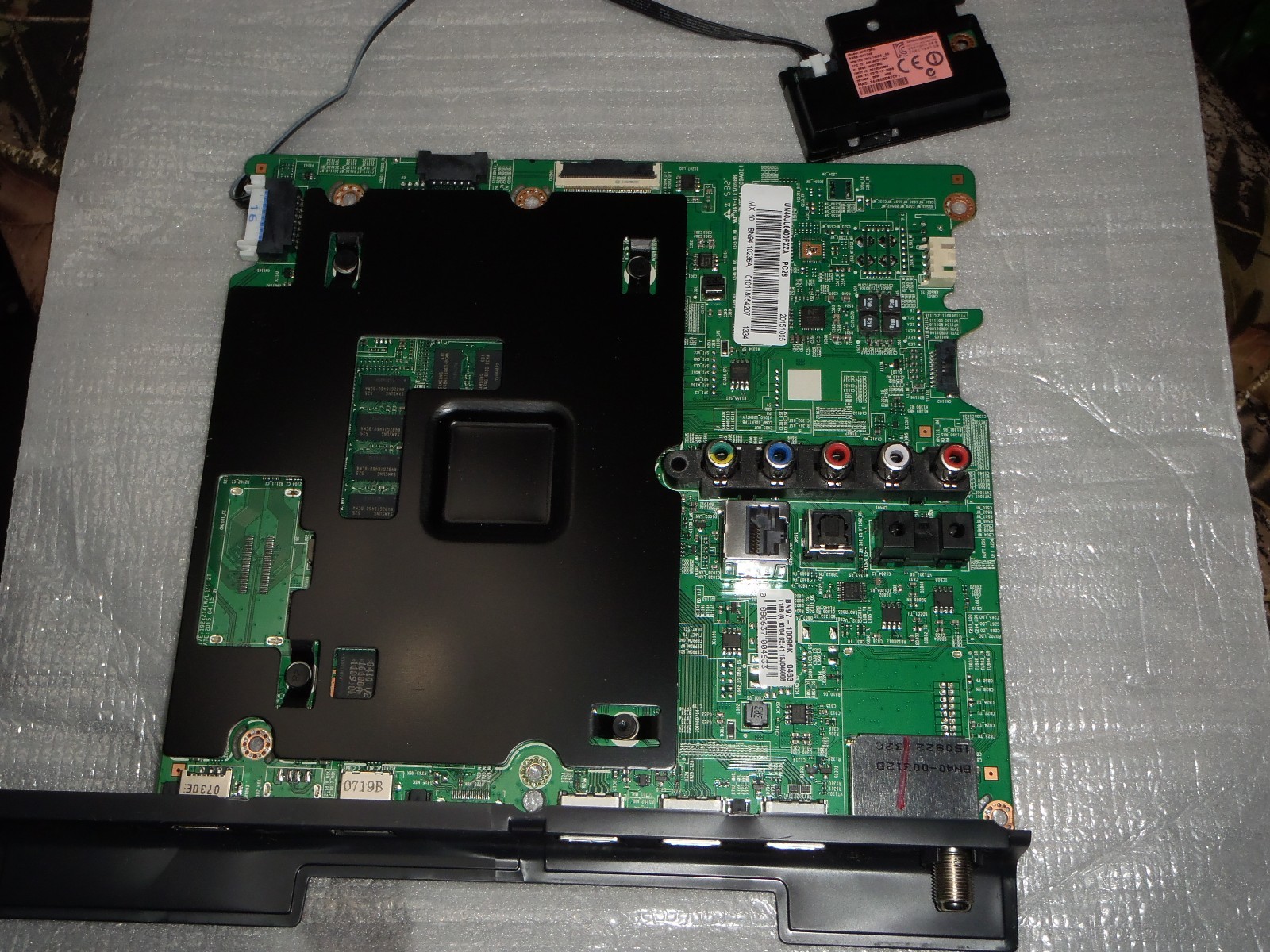 SAMSUNG UN40-JU6400F 40'' LED UHD TV BN94-10236A MAIN SIGNAL PCB BN97 ...