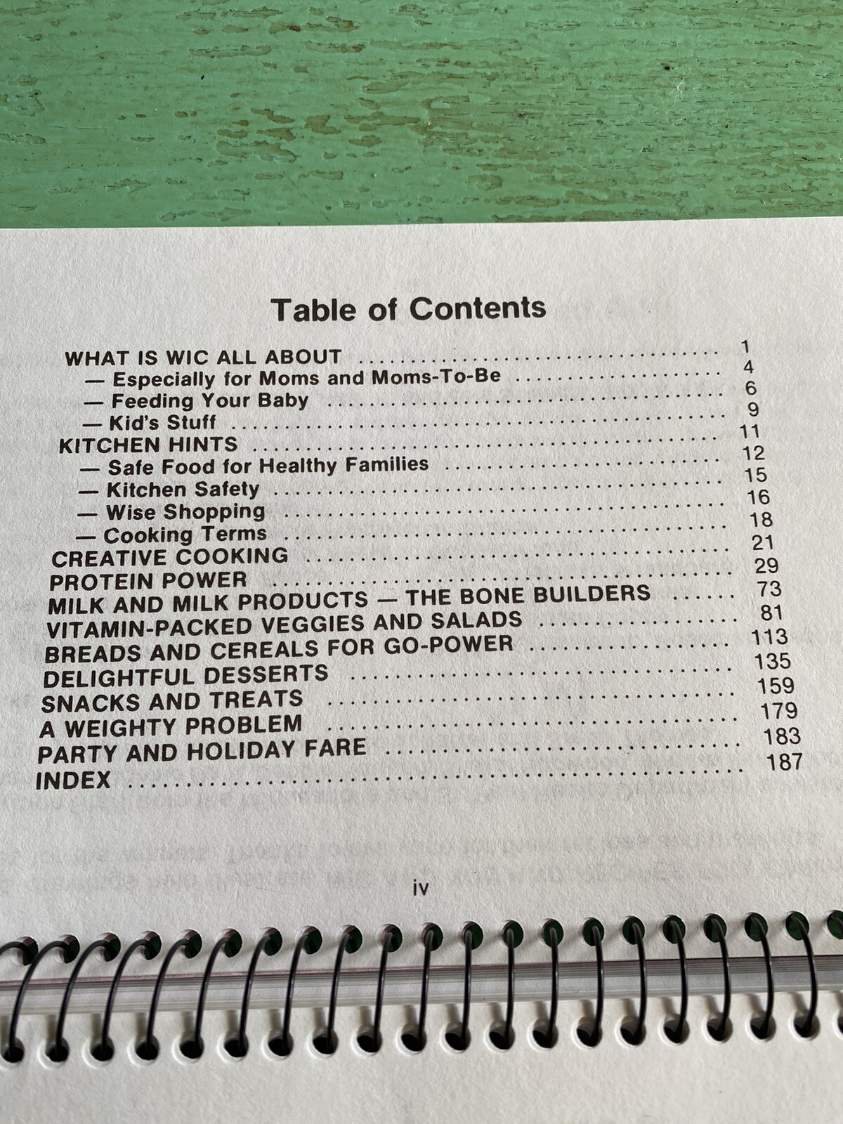 Vintage 1982 WIC Women, Infants, And Children Cookbook Recipes Cook ...