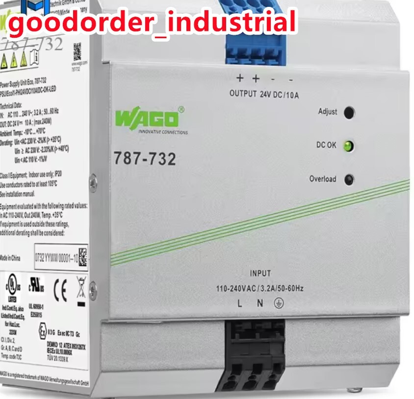 New Factory Sealed WAGO 787-732 Switched-mode Power Supply 787-732 | eBay