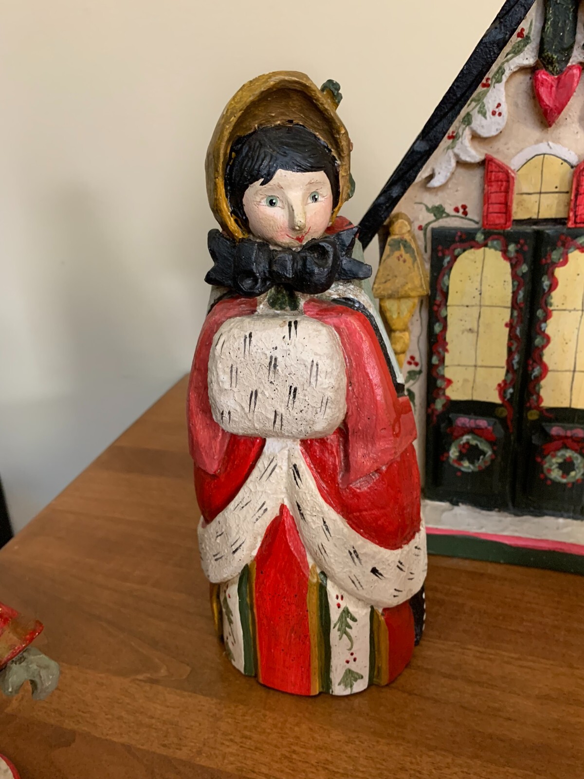 HTF Vintage 1991 House of Hatten Caroler Family Set 4 Figurines House ...