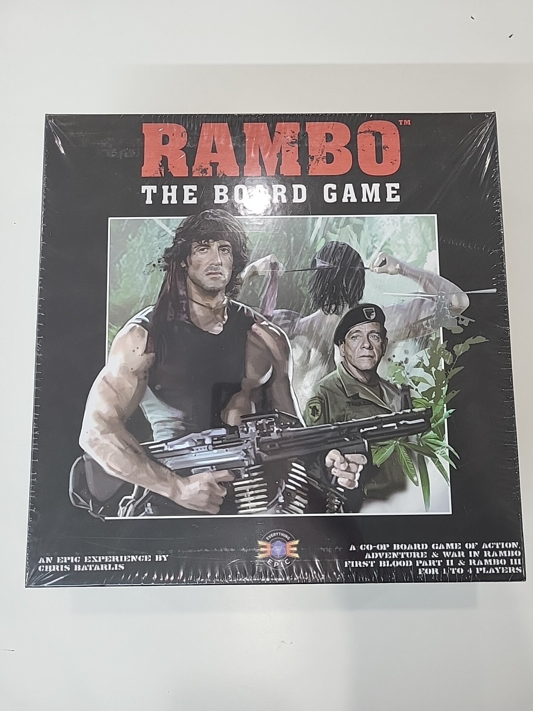 Rambo The Board Game - Everything Epic Board Game New Still Sealed | eBay