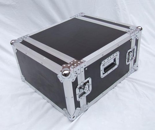 6RU Rack Road Travel Flight Hard Case Sleeve Flightcase Roadcase 6 Unit ...