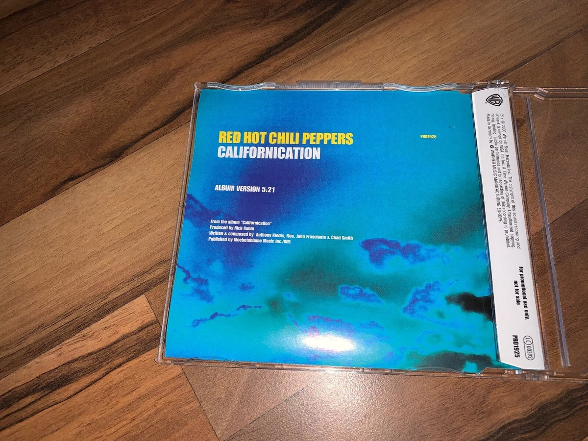 Californication Red Hot Chili Peppers Single