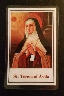 Relics - Relic Prayer Card