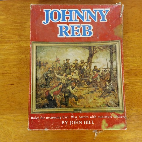 JOHNNY REB 1983 Adventure Games Civle War Game NOT COMPLETE Accpetable ...