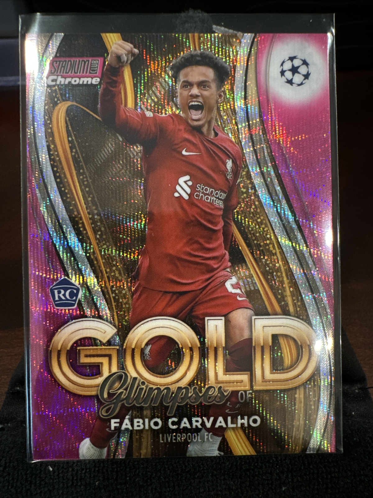 Fabio Carvahlo 2022-23 Topps Stadium Club Chrome Glimpses Of Gold /150 ...