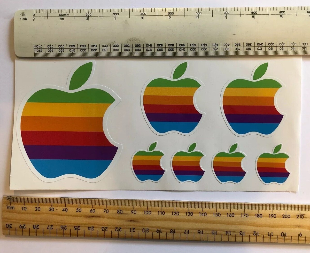 Retro Apple Logo