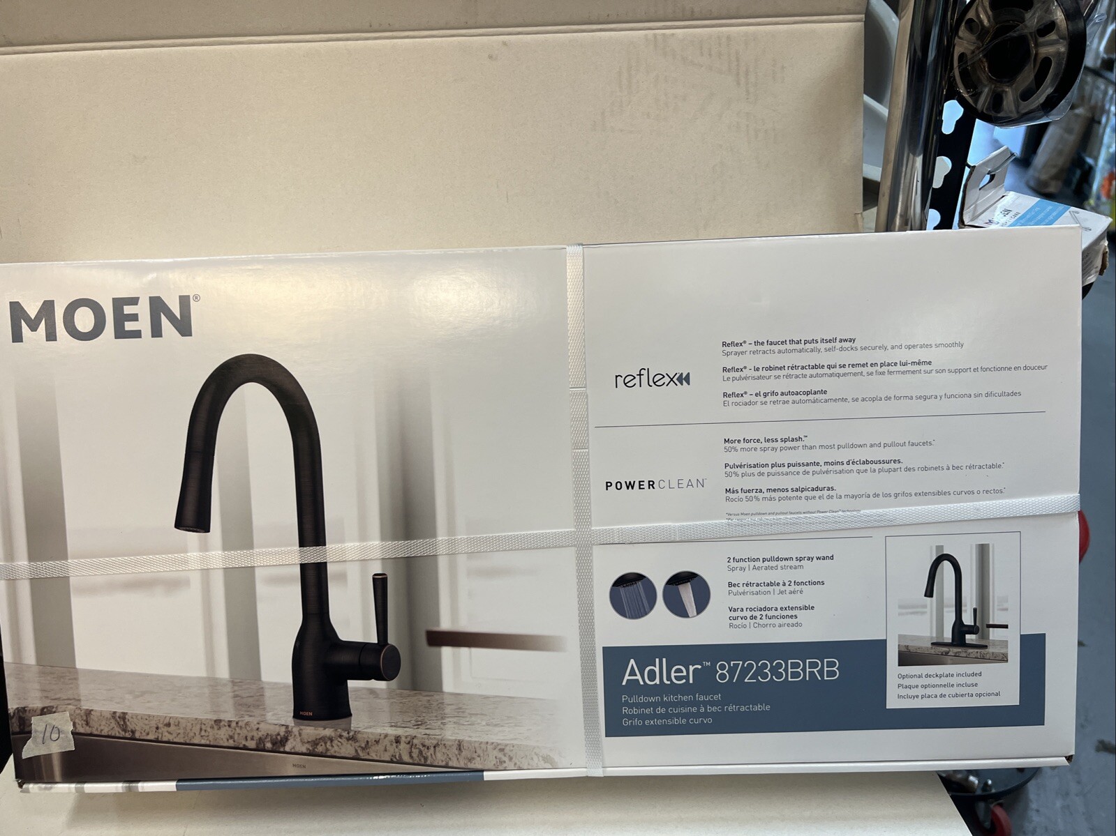 Moen Adler 87233BRB Pulldown Kitchen Faucet for sale online | eBay