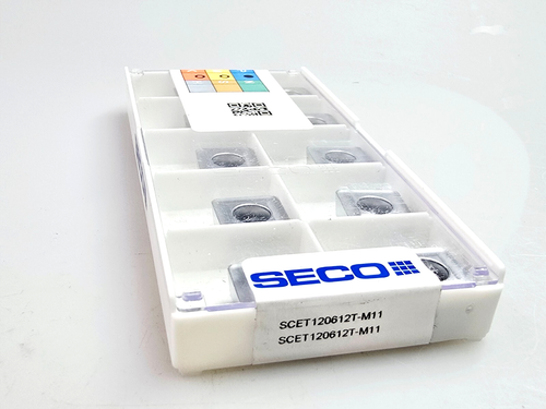 SECO SCET 120612T-M11 MP3501 Carbide Milling Inserts (Box of 10) | eBay