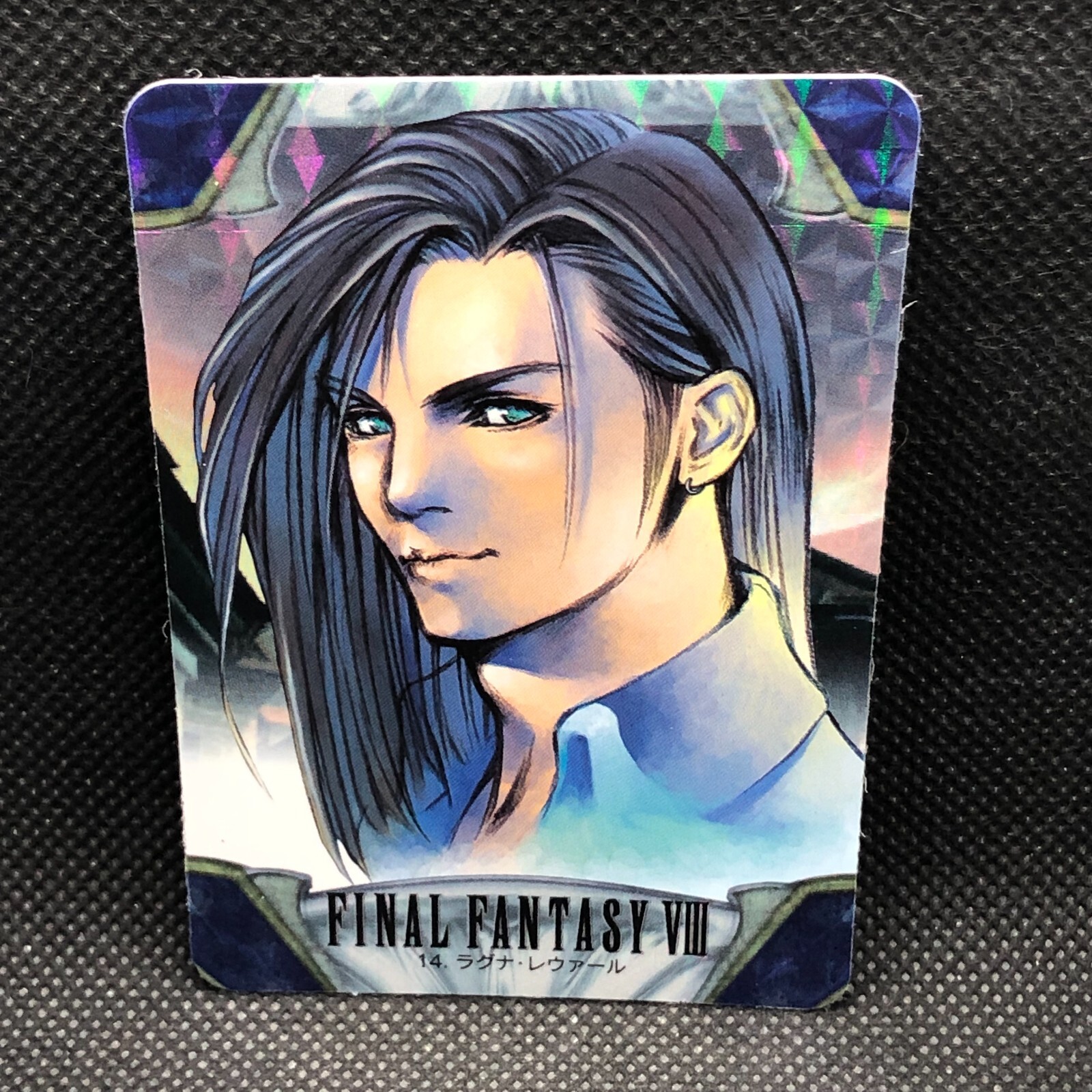 FF8 Final Fantasy 8 Laguna Rewal Card Holo Very Rare BANDAI 1999 Japan ...