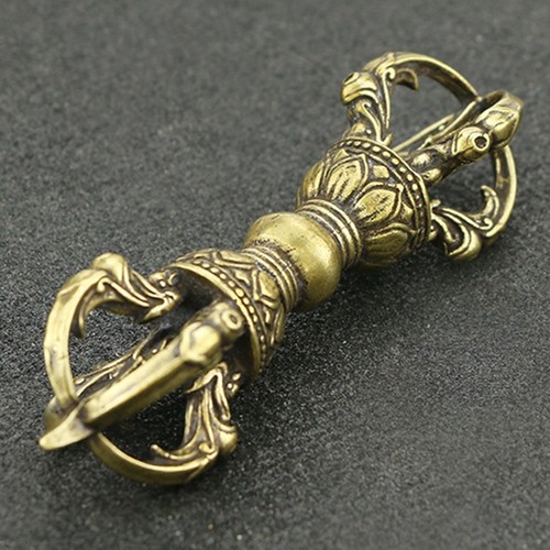 Tibetan Brass Vajra Dagger Handcrafted Unique Design for Ceremonial Use ...