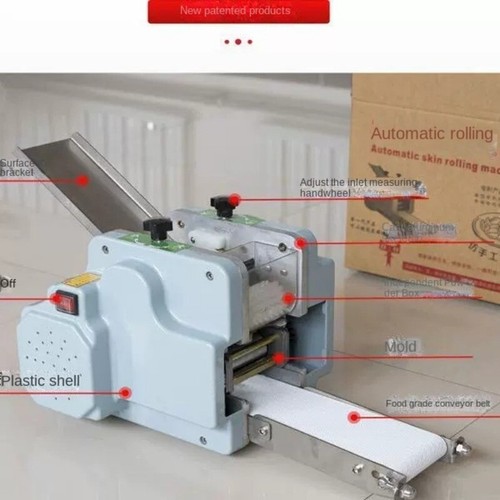 Commercial Dumpling Skin Machine Fully Automatic Rolling Machine110 ...