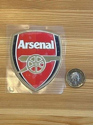 EPL Premier League Arsenal Silicon Iron On Patch Badge 70 x 60mm | eBay UK