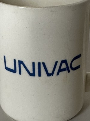 Vintage Rare Univac Coffee Cup | eBay