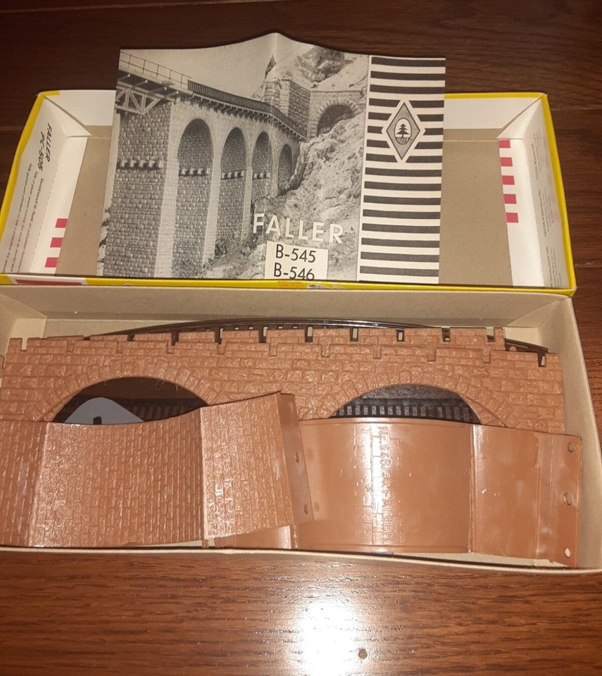 Vintage Faller B-546 Brick Trestle Bridge in Box | eBay
