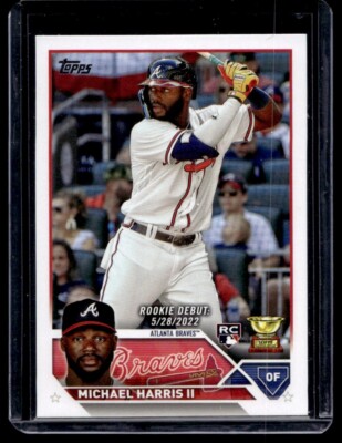 2023 Topps Update Debut Michael Harris II Rookie #US225 | eBay