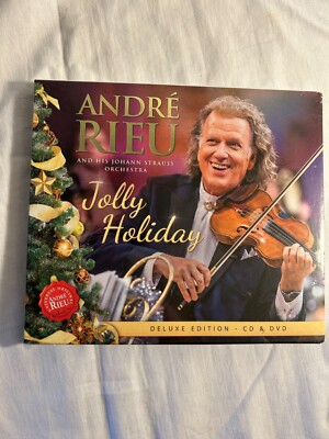 ANDRE RIEU JOLLY HOLIDAY Deluxe Edition CD & Bonus DVD Edition (2 Discs ...
