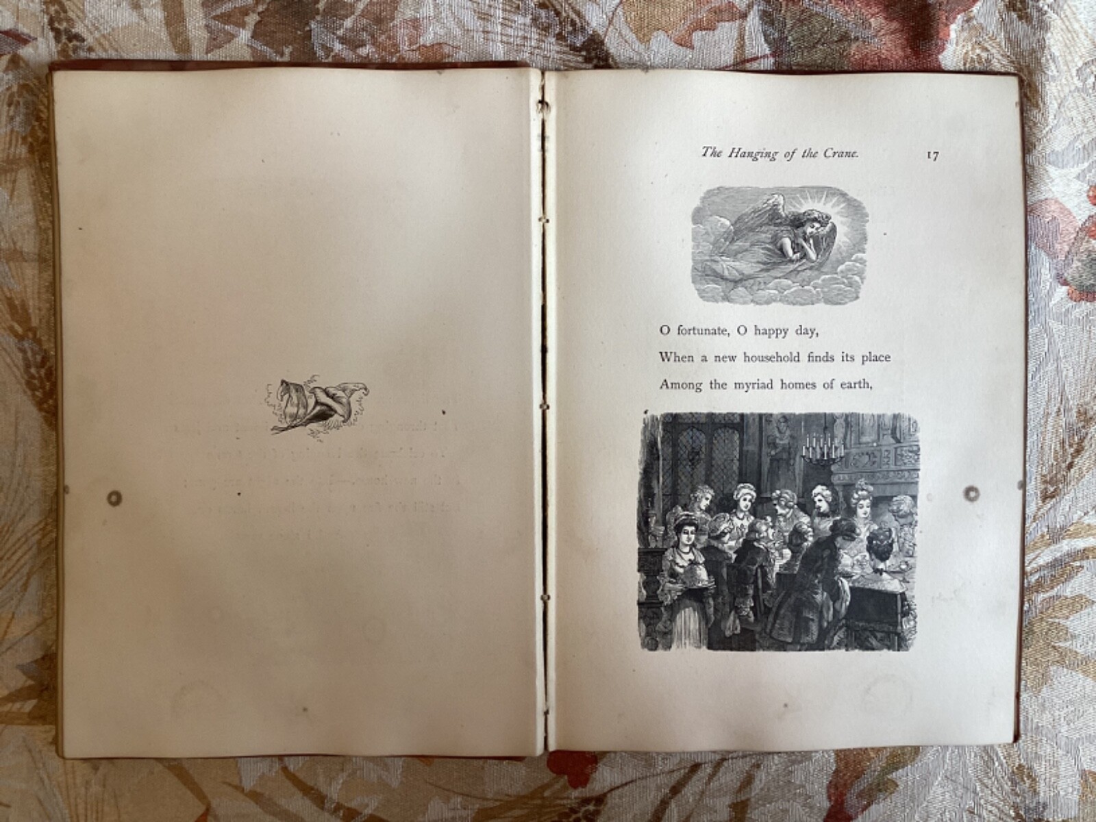 Henry W. Longfellow. The Hanging of the Crane. 1880 | eBay