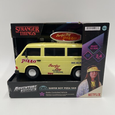 2023 Adventure Force Stranger Things Surfer Boy Pizza Van Remote ...