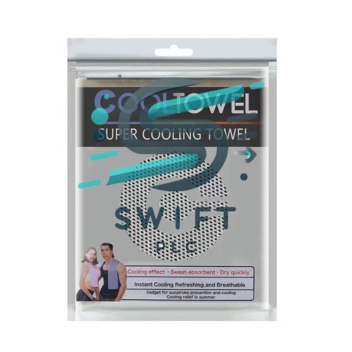 1PCS Portable Cold Sports Towel Sweat-Absorbing Quick-Drying Cooling ...