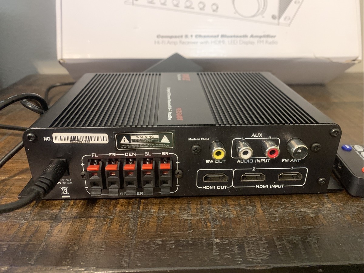 Stereo Receiver Pyle Bluetooth Stereo Amplifier – 200W Dual Channel ...