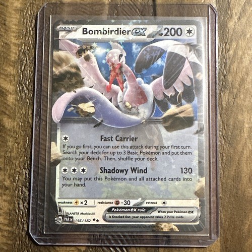 Pokémon TCG Bombirdier ex Paradox Rift 156/182 Holo Double Rare | eBay