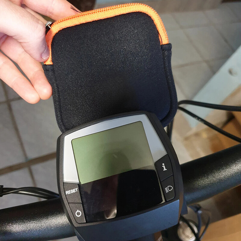 Outdoor Portable Bicycle Stopwatch Storage Bag Motorcycle Speedometer ...