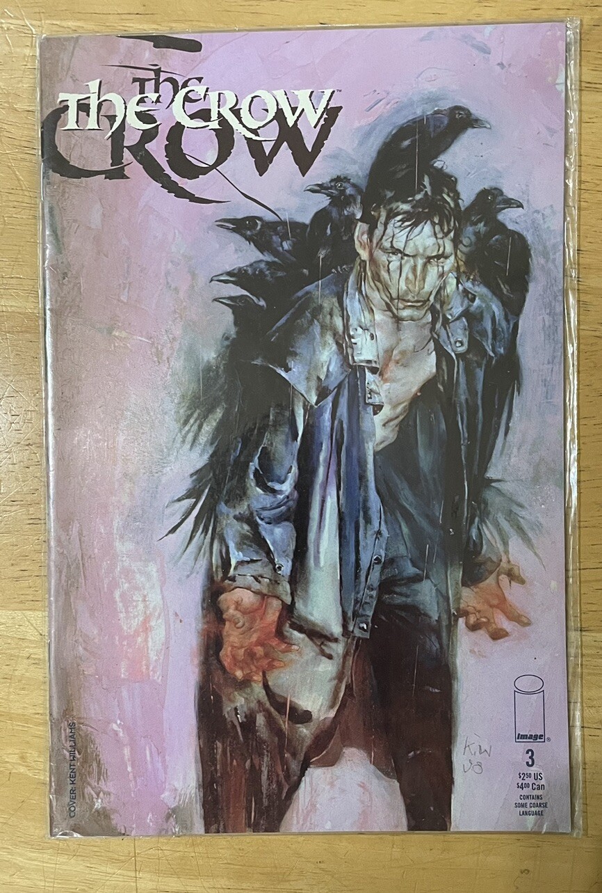 The Crow #1 #2 #3 #4 Todd McFarlane Cover B Variant 1999 Image Comics ...