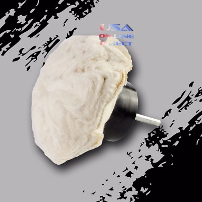 Xscorpion Polishing Mop Buffing Wheel 100% Cotton Dome Pad Polisher w ...