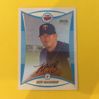 2008 Bowman Chrome #BCP172 Jeff Manship | eBay