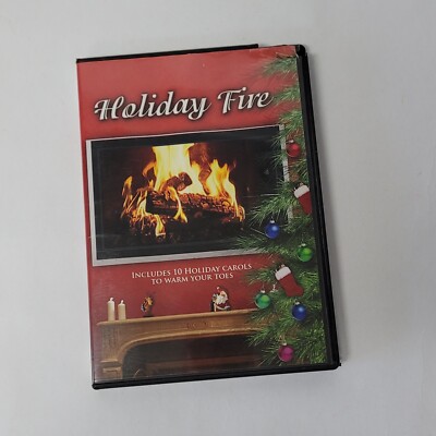 Holiday Fire DVD Yule Log Carol Songs Traditional Carols Music Log ...