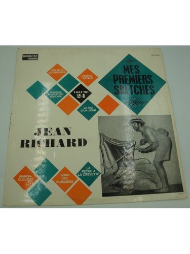 JEAN RICHARD mes premiers sketches LP Ducretet - Bombard, navigateur ...