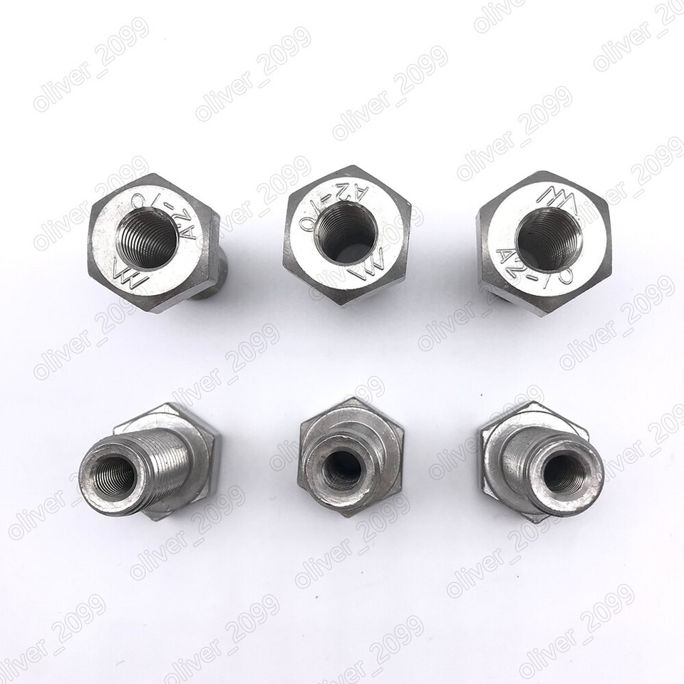 M8 M10 M12 M14 M16 M20 Stainless Steel Hex Head Bolts Hollow Thread ...