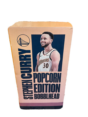 Stephen Curry POPCORN EDITION Bobblehead 2019 Golden State Warriors SGA ...